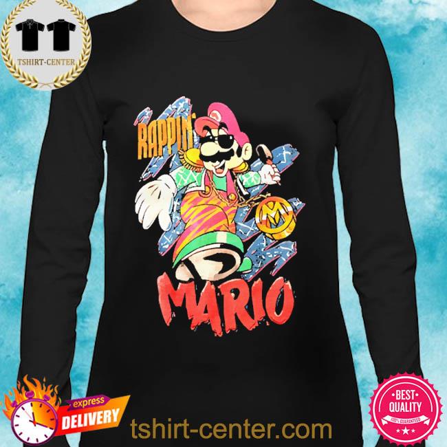Super Mario Broth Nintendo 1991 Rappin’ Mario Shirt, hoodie, sweater ...